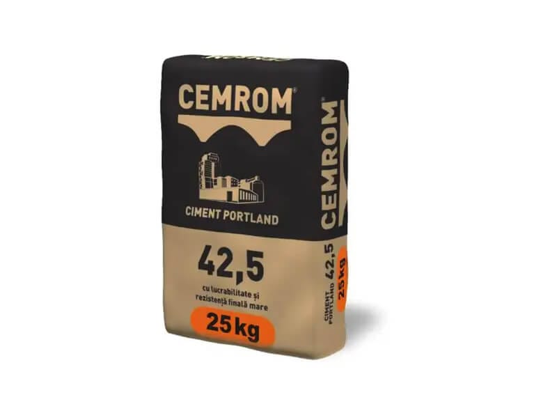 Ciment Soceram Cemrom Portland, 25 kg - Depozit SERG MAG COM HALAUCESTI